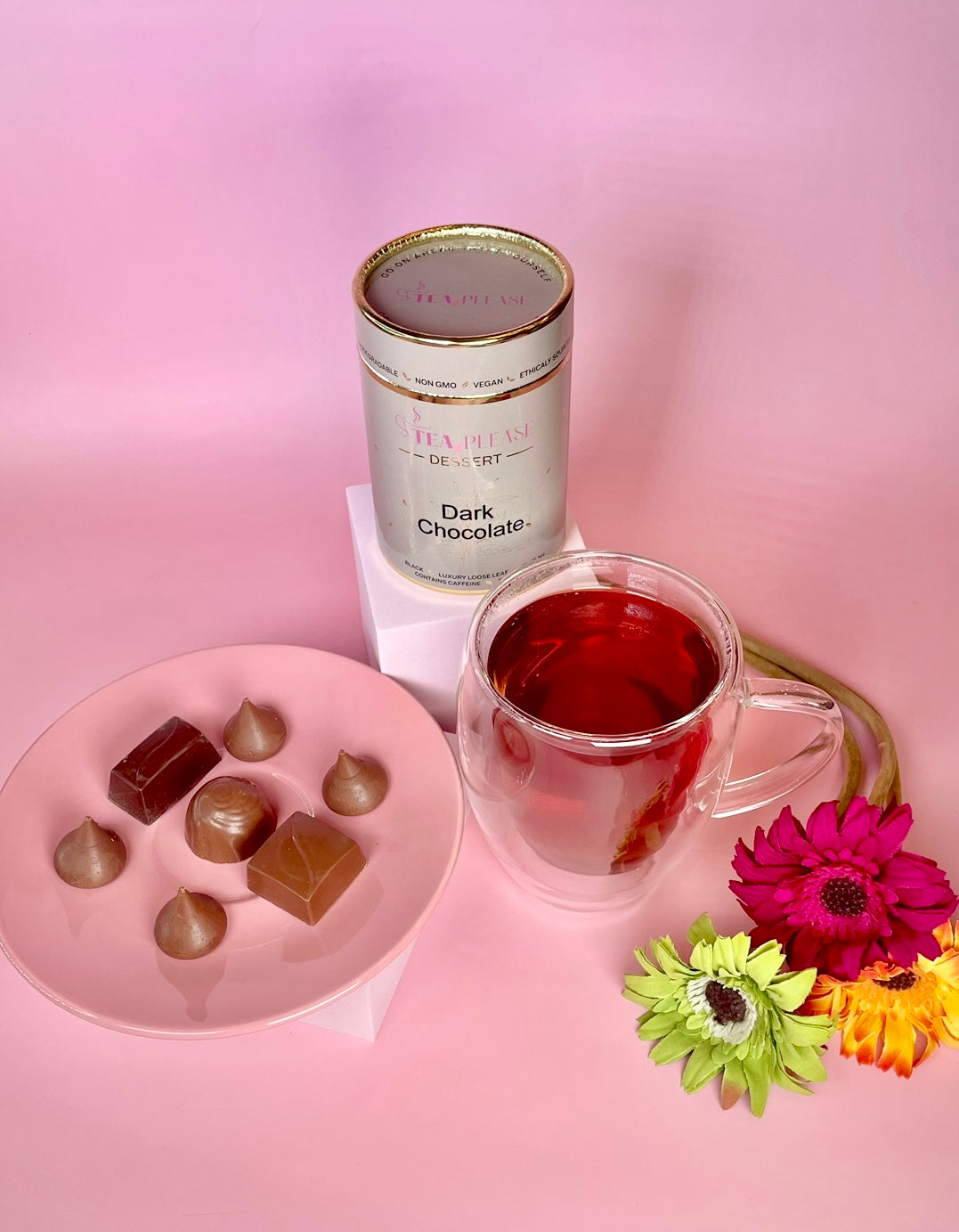 Dark Chocolate- Decadent Dessert Inspired Tea | Tea Please – Tea Please