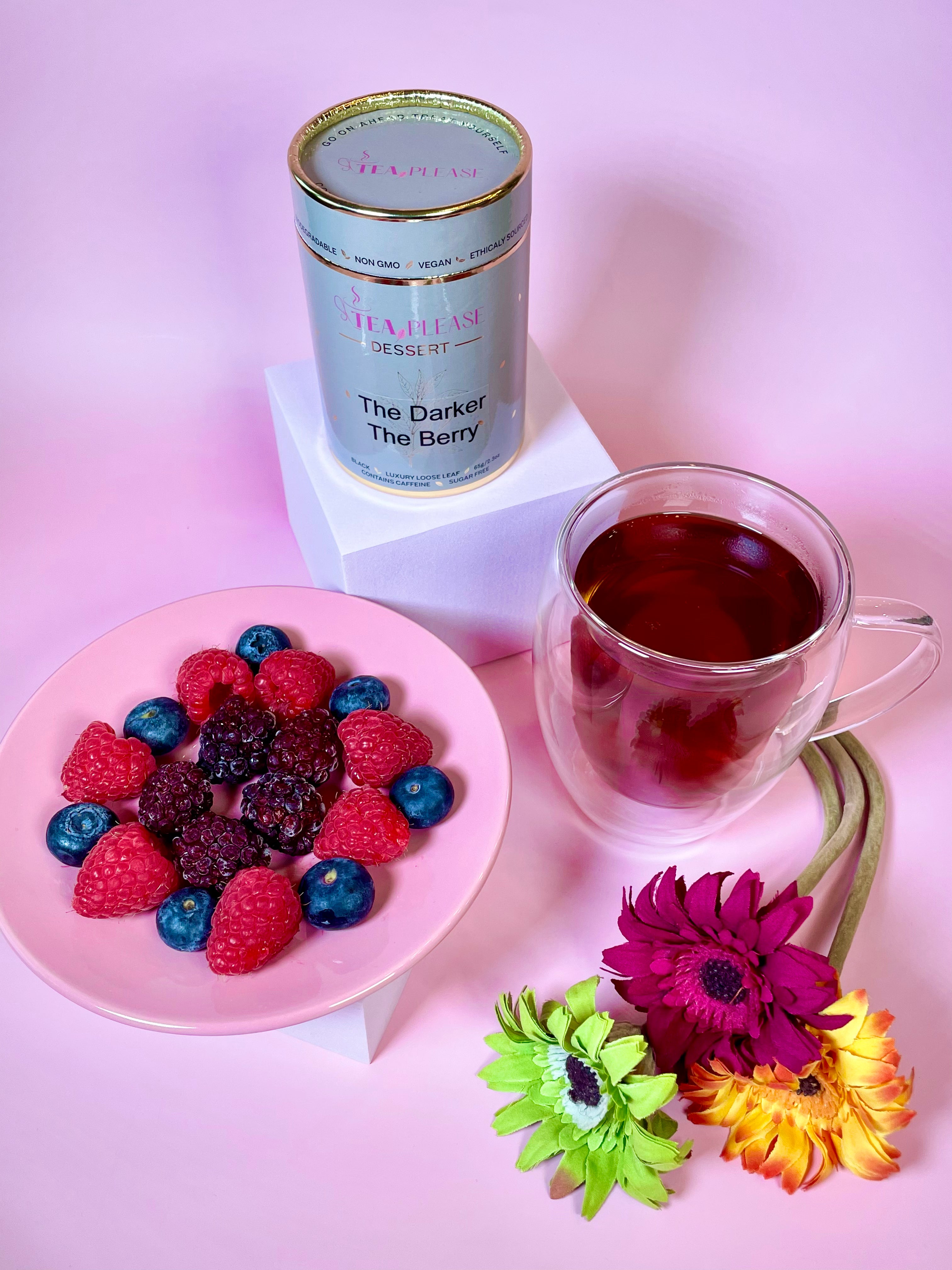 The Darker The Berry - Rich and Fruity Premium Loose Leaf Tea | Tea ...